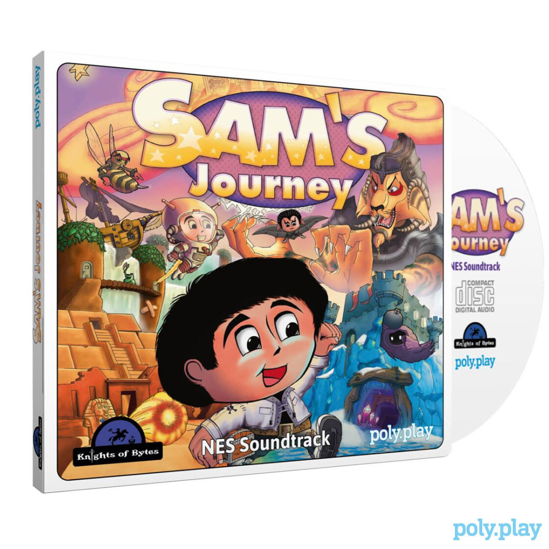 Sam's Journey NES Soundtrack - CD